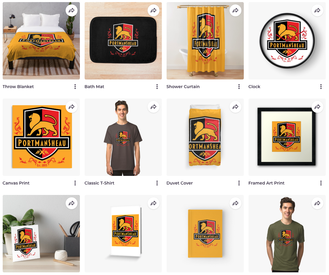 Merch. and Such | Portmansheau